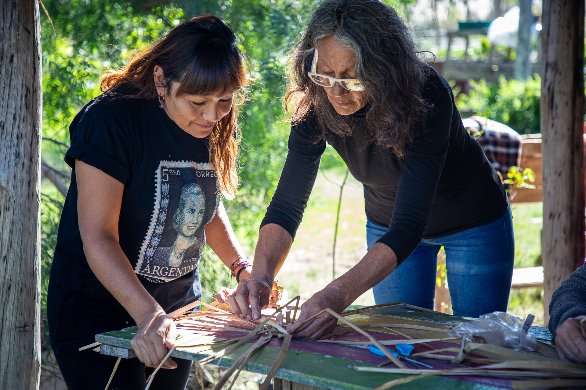 Talleres abiertos de Cestería en Punta Querandí - Zona Norte Ambiental